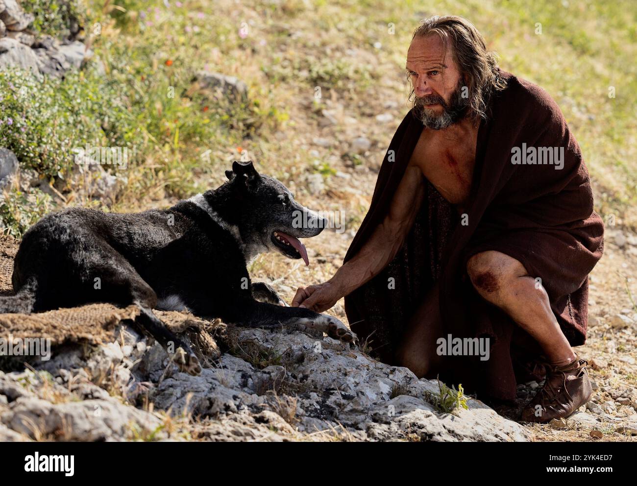 RALPH FIENNES in THE RETURN (2024), directed by UBERTO PASOLINI. Credit ...