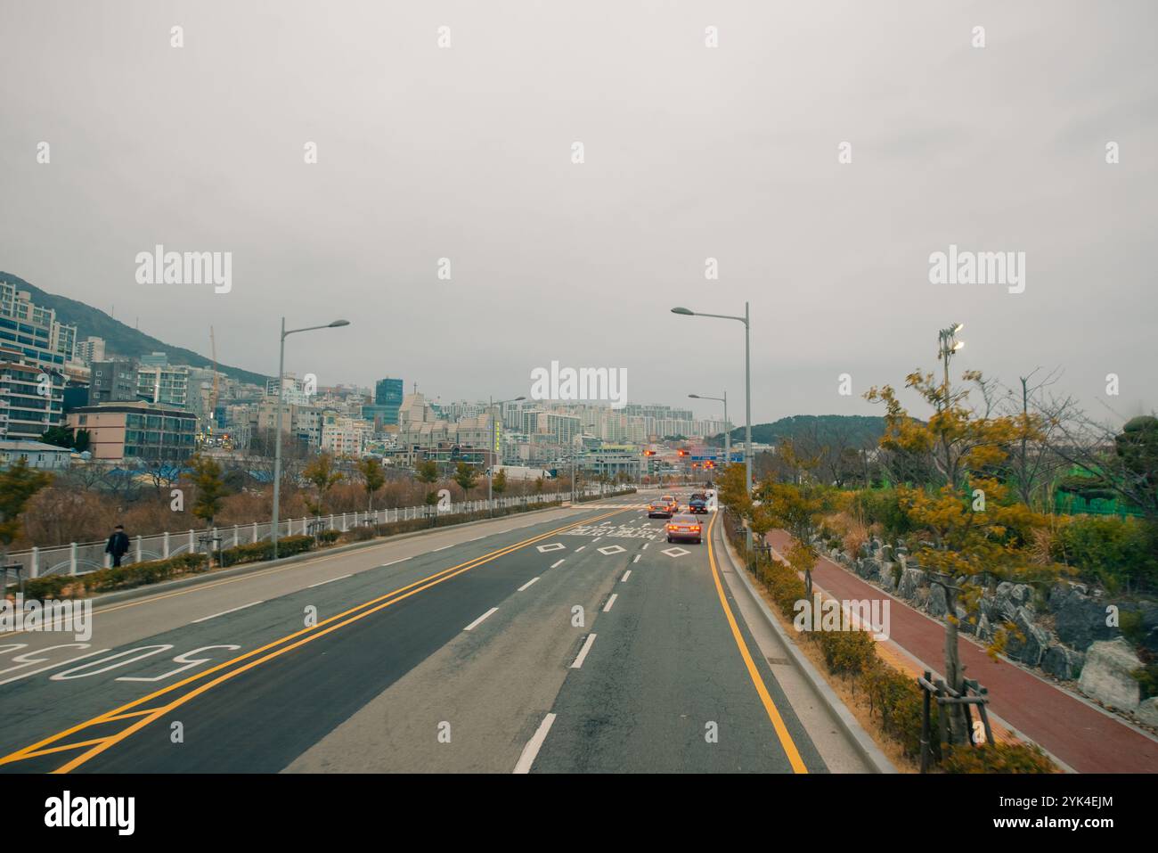 Busan, South Korea - May 20th 2023: A street scene in Busan, South ...