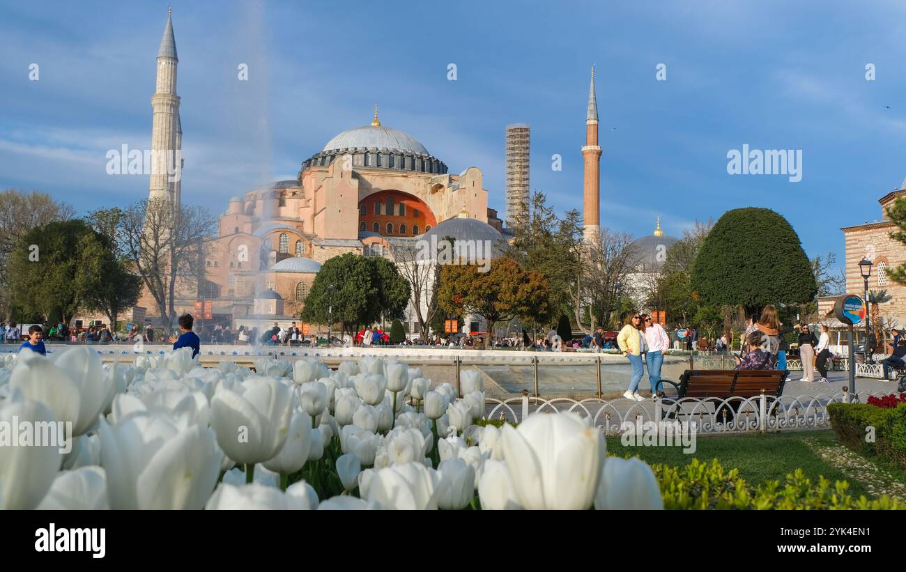Hagia Sofia is a mosque and former Christian church in Istanbul, Turkey ...