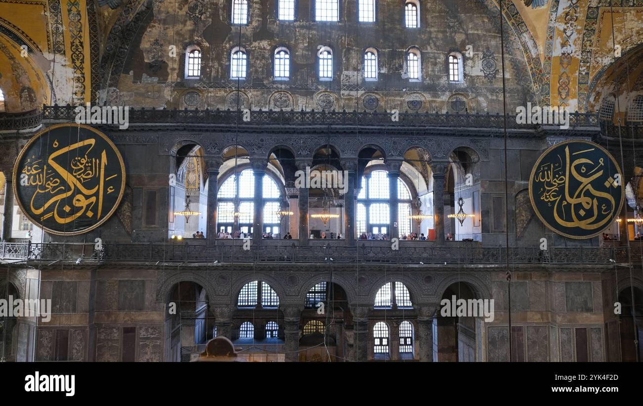 Hagia Sofia is a mosque and former Christian church in Istanbul, Turkey ...