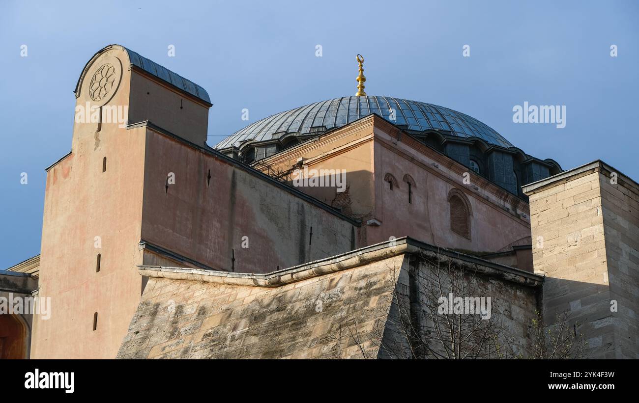 Hagia Sofia is a mosque and former Christian church in Istanbul, Turkey ...