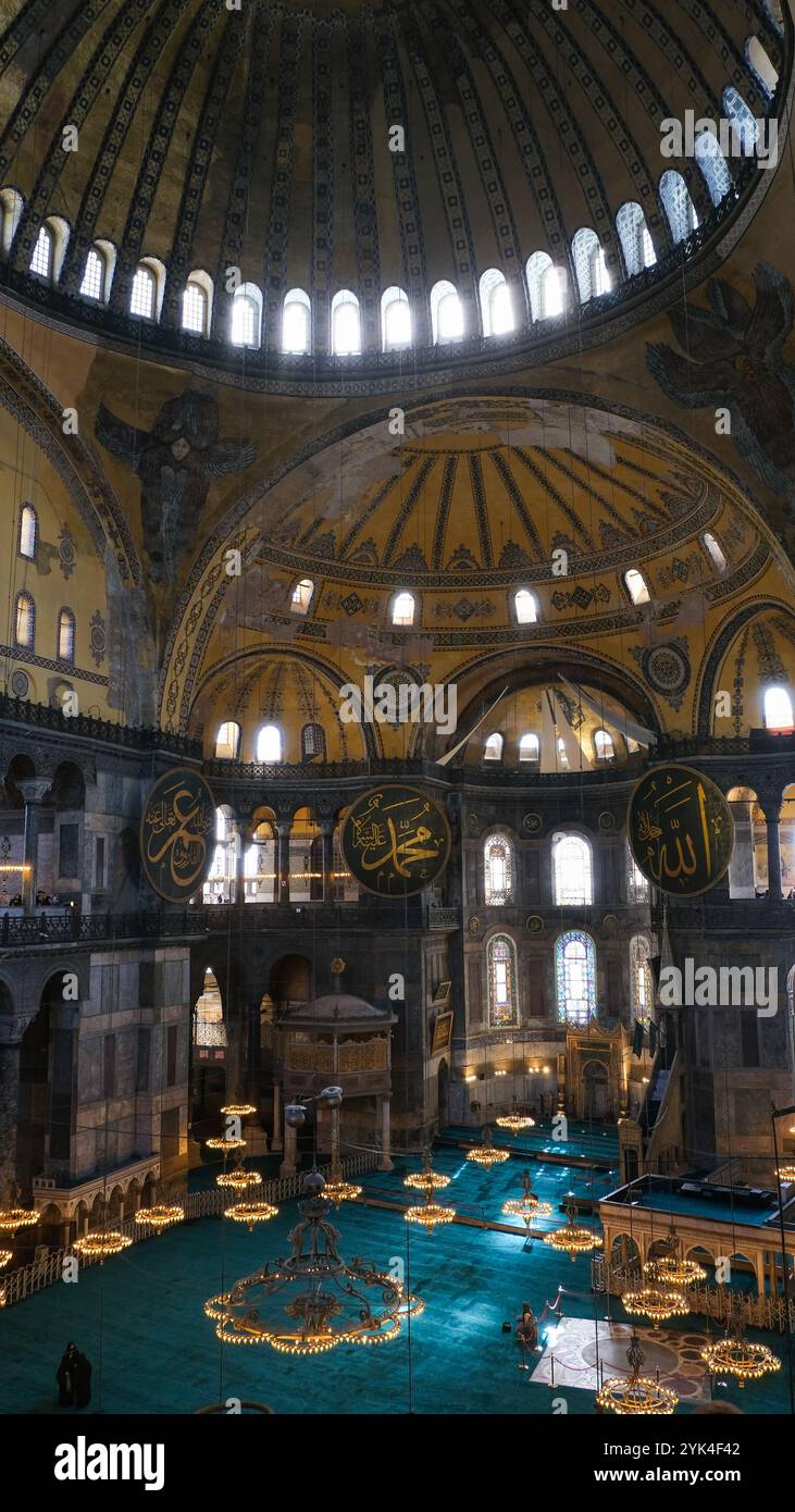 Hagia Sofia is a mosque and former Christian church in Istanbul, Turkey ...