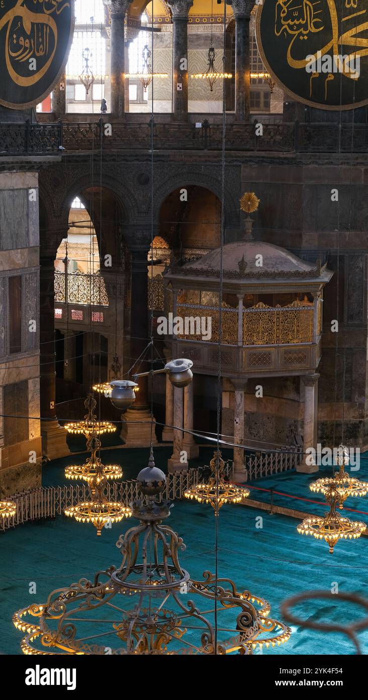 Hagia Sofia is a mosque and former Christian church in Istanbul, Turkey ...