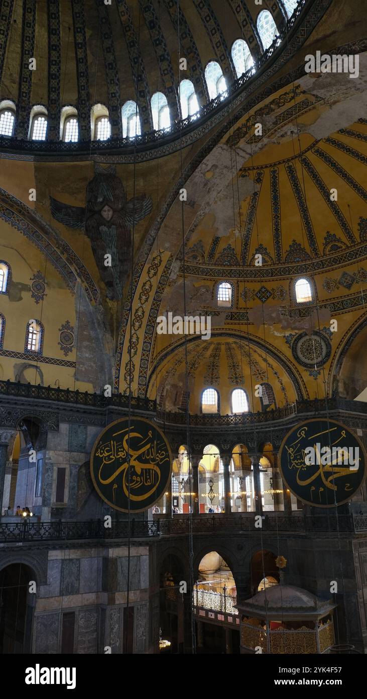 Hagia Sofia is a mosque and former Christian church in Istanbul, Turkey ...