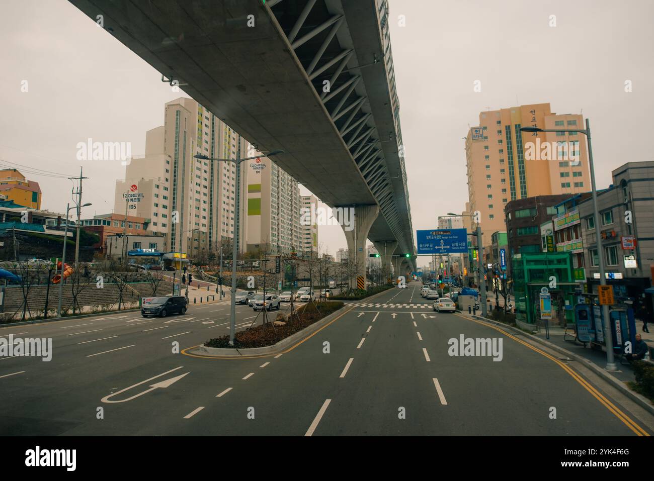 Busan, South Korea - May 20th 2023: A street scene in Busan, South ...