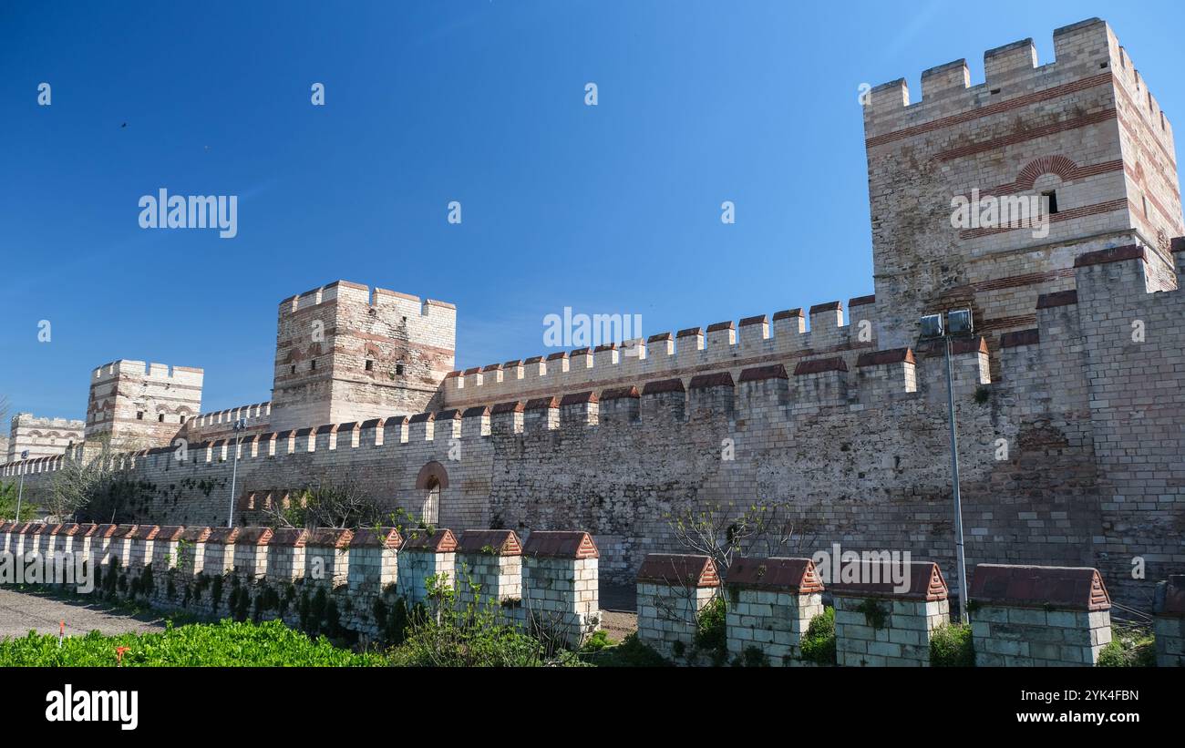 Walls of Constantinople, Istanbul, Turkey Stock Photo - Alamy