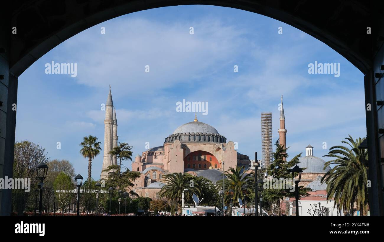 Hagia Sofia is a mosque and former Christian church in Istanbul, Turkey ...