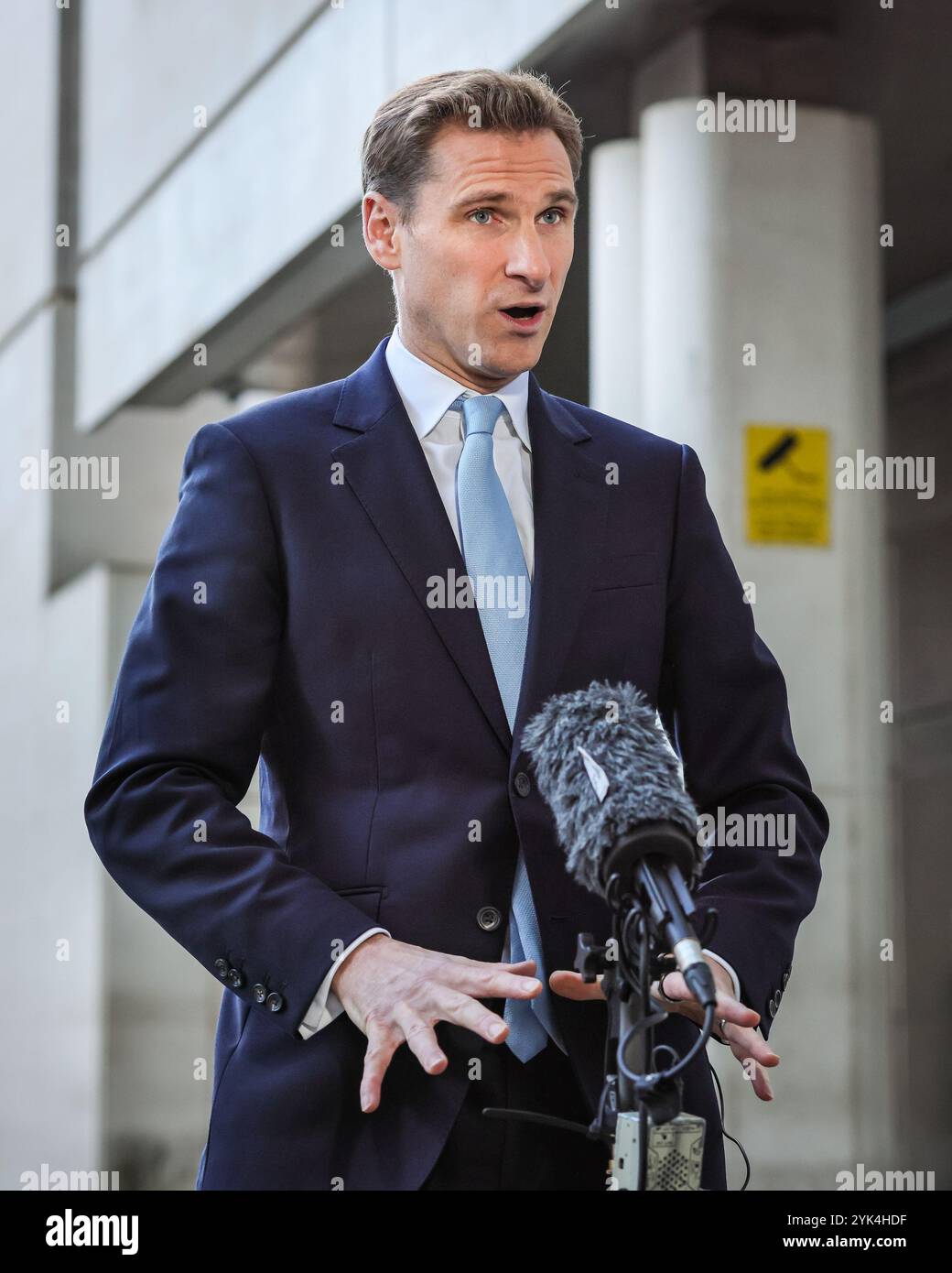 London, UK. 17th Nov, 2024. Chris Philp, MP, Conservative Party, Shadow ...
