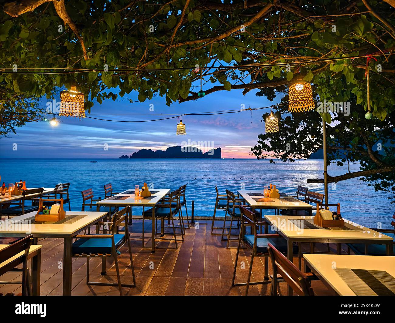 Peaceful serene sunset scene showcasing hi-res stock photography and ...