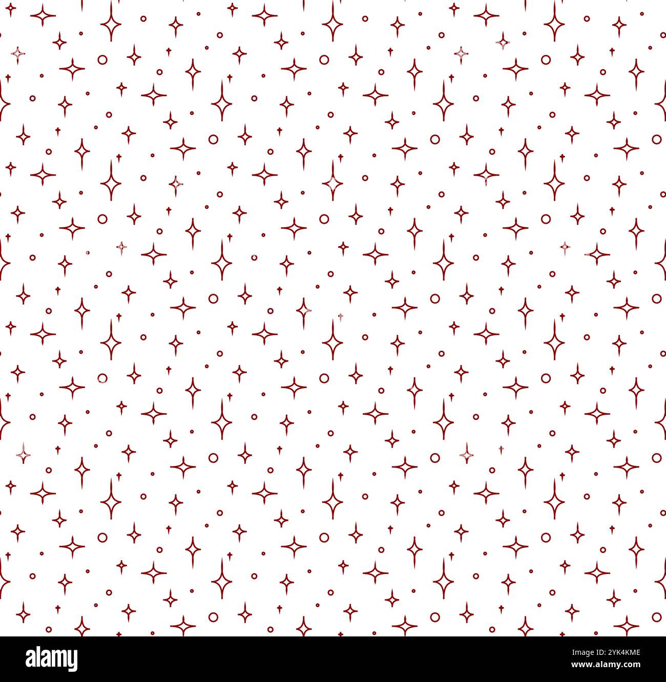 red Star seamless Pattern on White transparent Background. Vector graphic illustration Stock ...