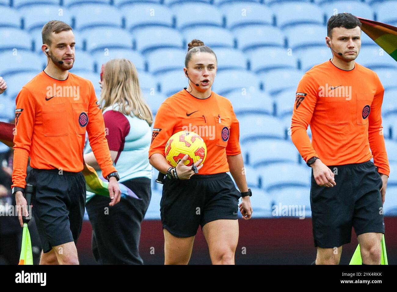 Assistant referee, David Middleton, Referee, Grace Lowe & Assistant ...