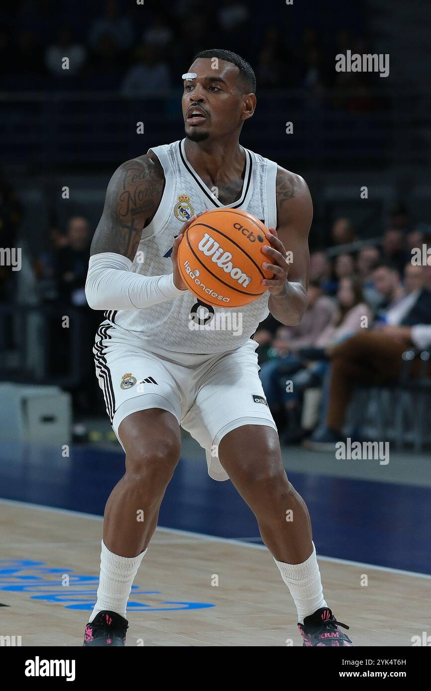 Xavier Rathan of Real Madrid during Liga Endesa match between Real ...