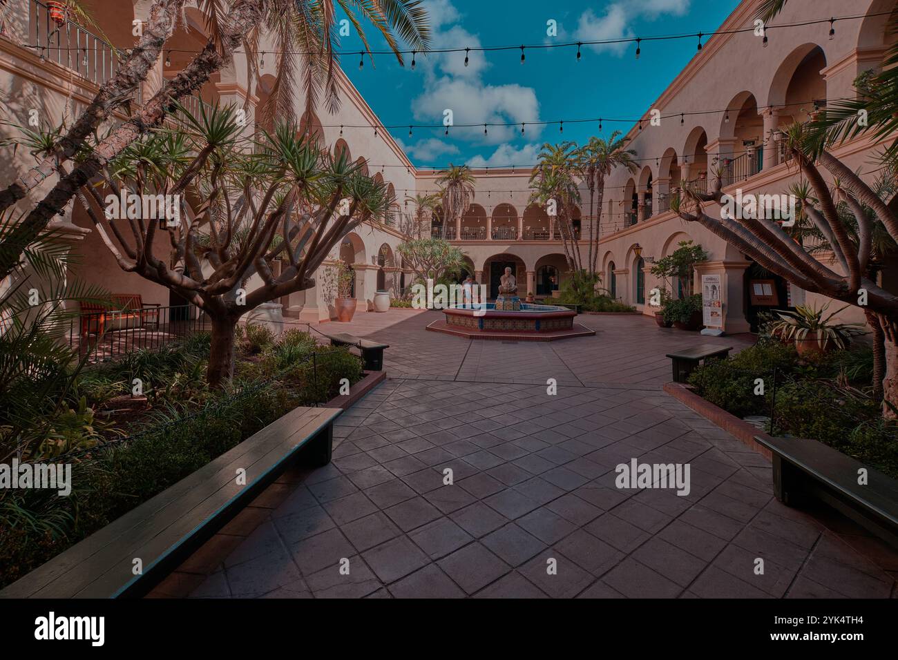 The Prado restaurant at Balboa Park, San Diego, California, USA. Part ...