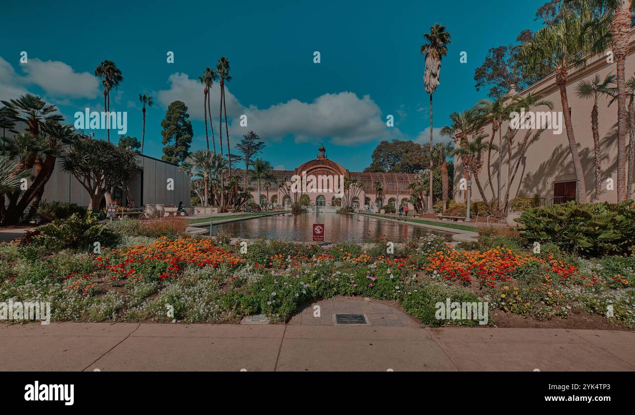 The Botanical Building is a historic building in Balboa Park, San Diego ...