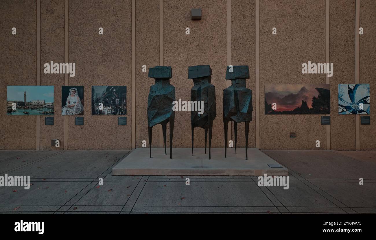 The watchers(sculpture) is a1960 bronze sculpture by British sculptor ...