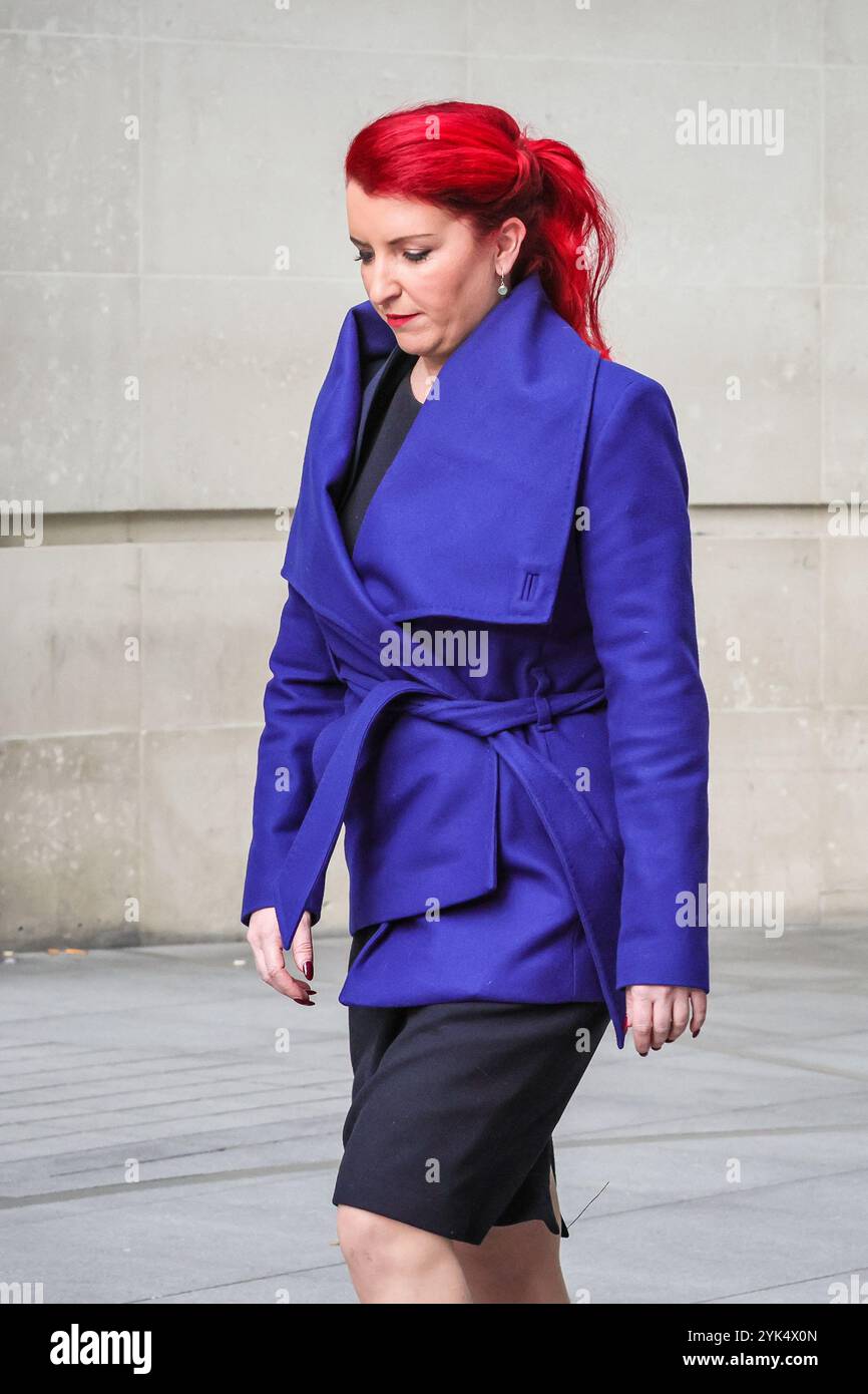 London, UK. 17th Nov, 2024. Louise Haigh, Transport Secretary, MP ...