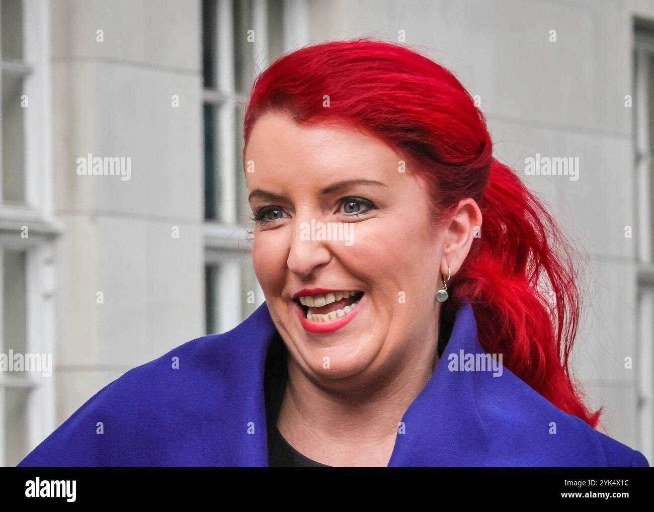 London, UK. 17th Nov, 2024. Louise Haigh, Transport Secretary, MP ...
