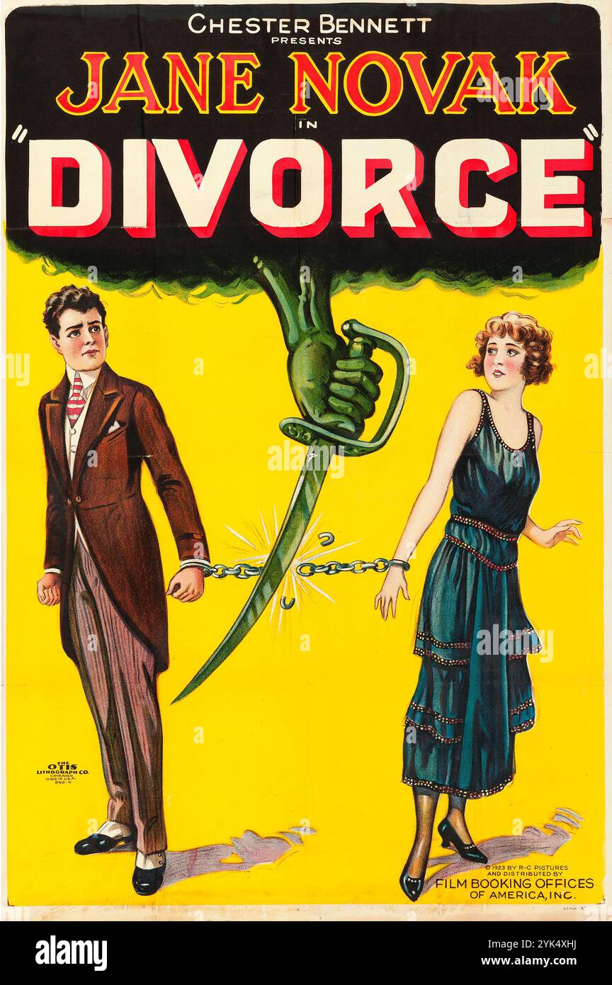 Chester Bennett presents "Divorce" (FBO, 1923) feat Jane Novak. Old ...