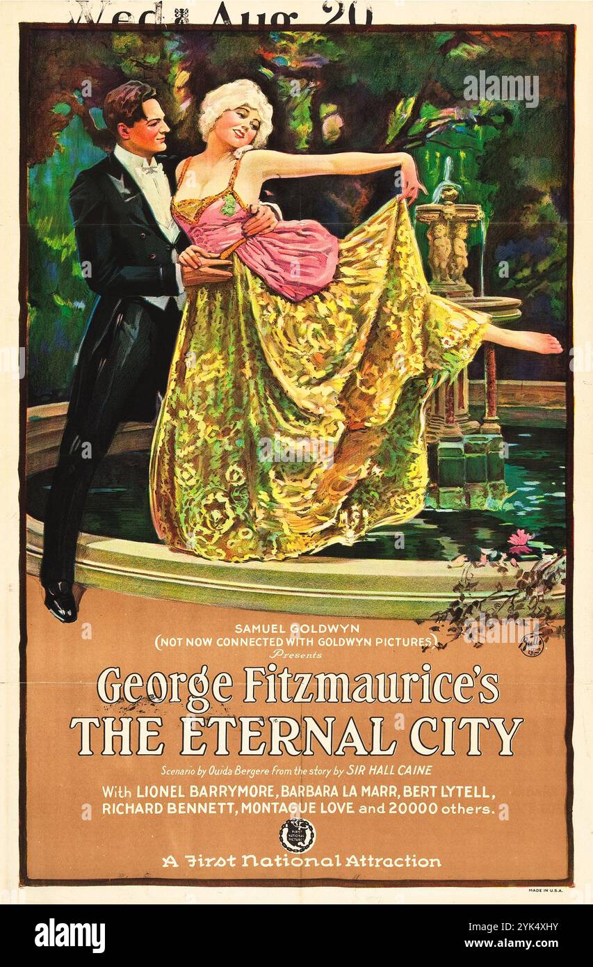 George Fitzmaurice's The Eternal City (First National, 1923) 1920s film ...