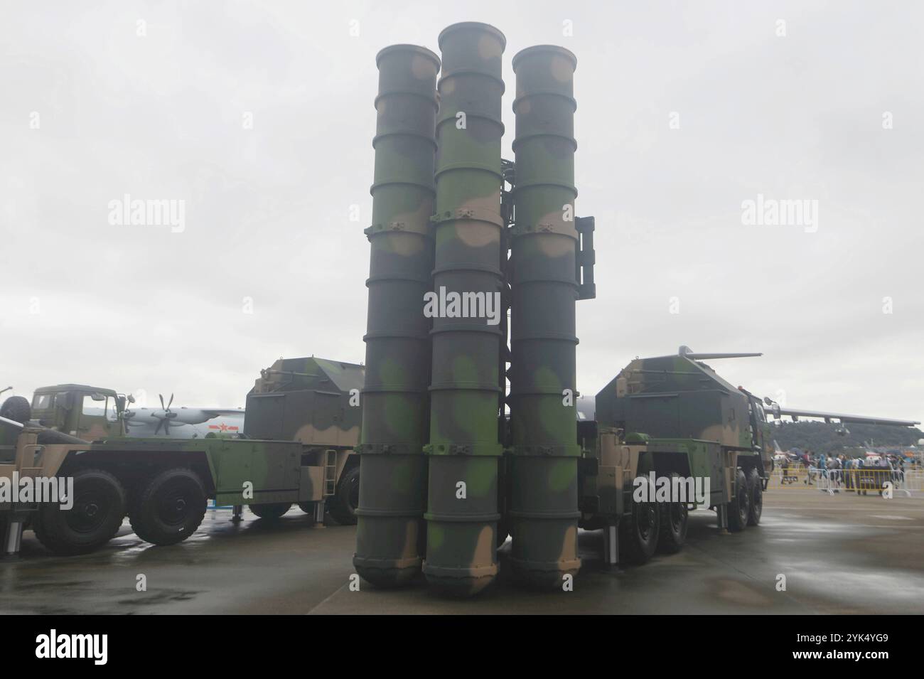 HQ-9B, an advanced two-stage air defence system with multi-target anti ...