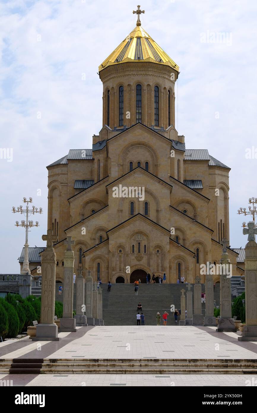 Holy Trinity Cathedral of Tbilisi, Georgia Stock Photo - Alamy