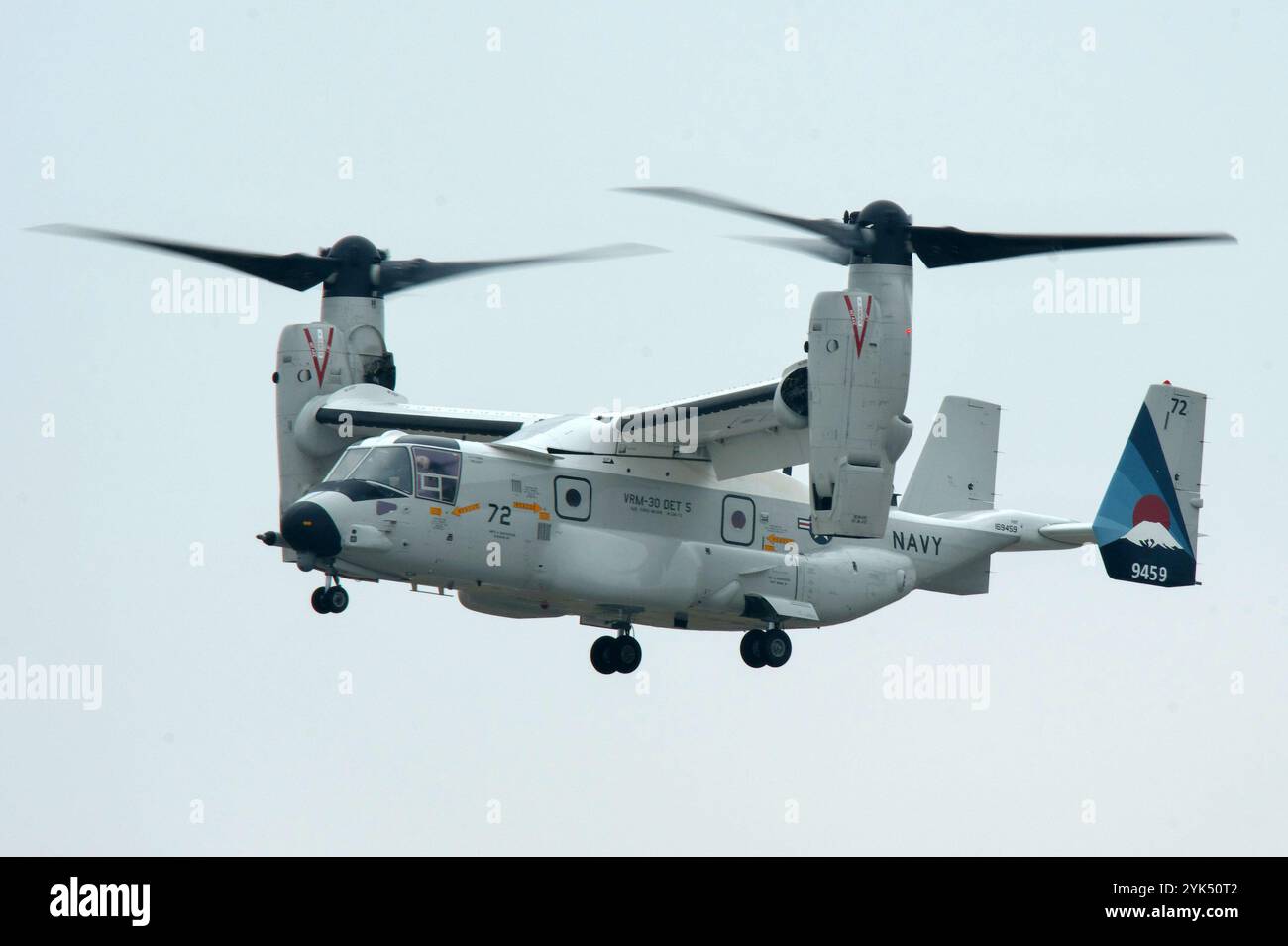 Iwakuni, Japan. 17th Nov, 2024. CMV-22B Osprey of U.S. Navy Fleet Logistics Multi-Mission ...