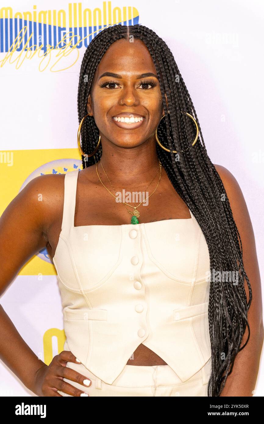 Los Angeles, USA. 16th Nov, 2024. Philanthropist Rocsii Wooley attends ...