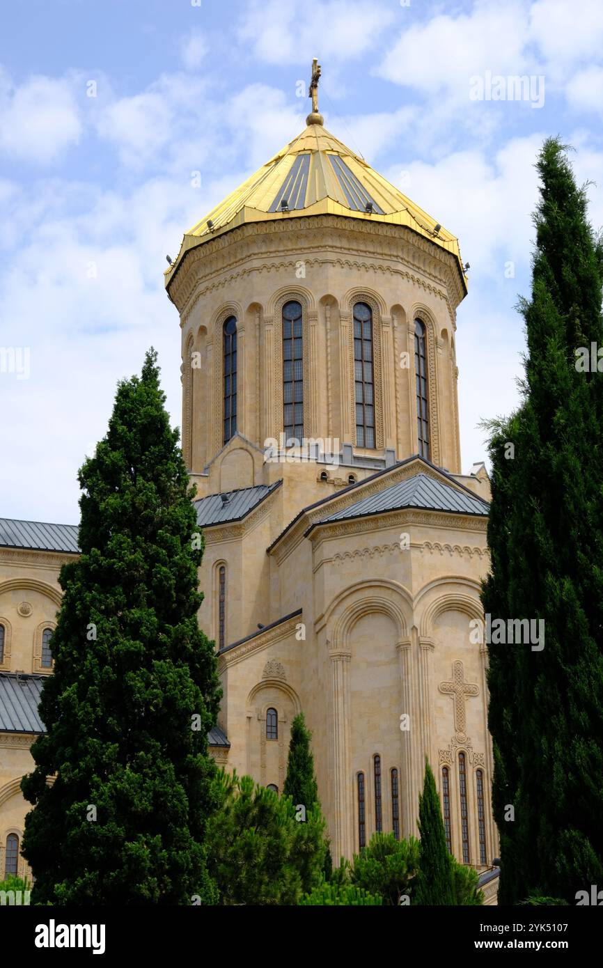Holy Trinity Cathedral of Tbilisi, Georgia Stock Photo - Alamy
