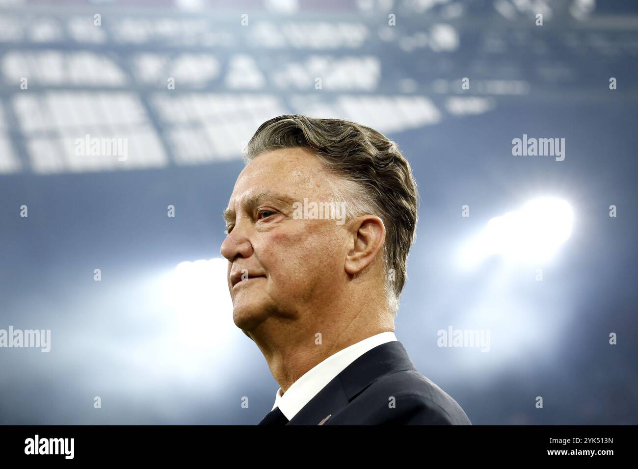 AMSTERDAM - Louis van Gaal named an honorary member of Ajax prior to a ...