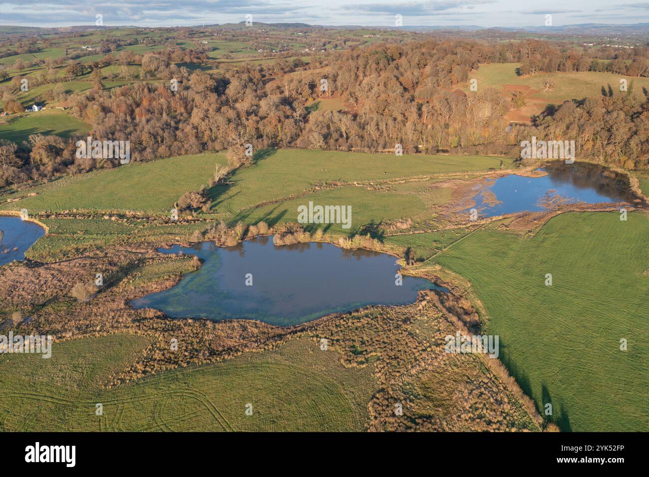 Oxbow lake aerial uk hi-res stock photography and images - Alamy