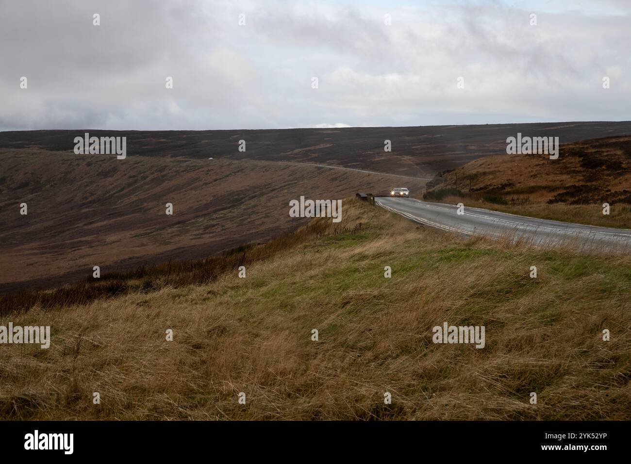 Headlights on the moors hi-res stock photography and images - Alamy