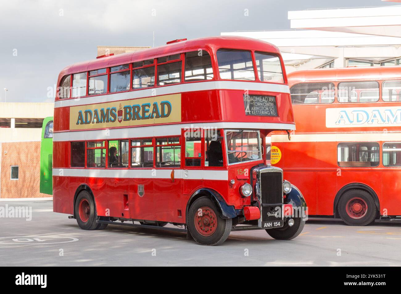 A Northampton Corporation Bus at North Gate Bus Station in 2014 Stock ...