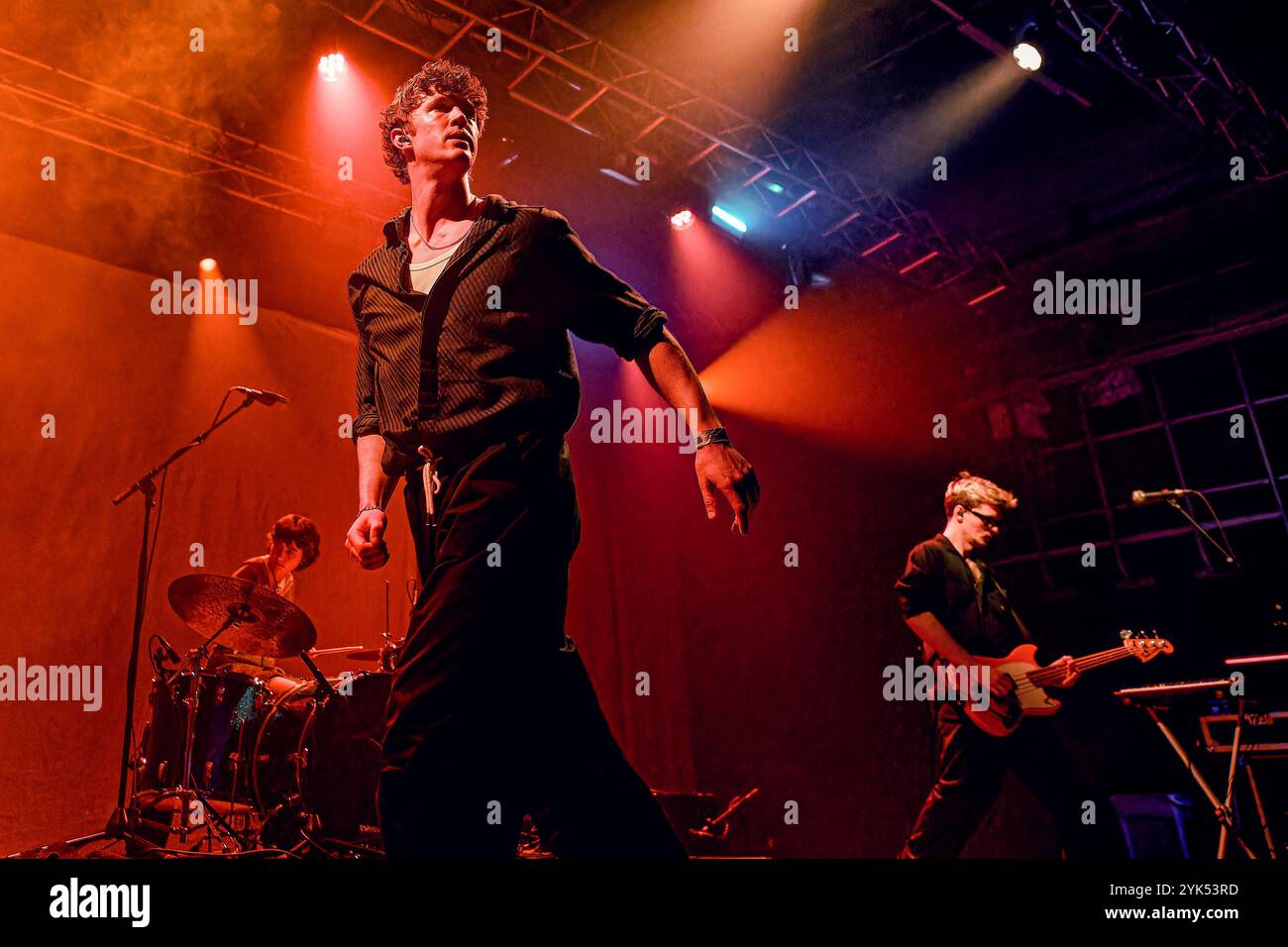 Joe Evans of Manchester band W.H. Lung performs live in concert at New ...