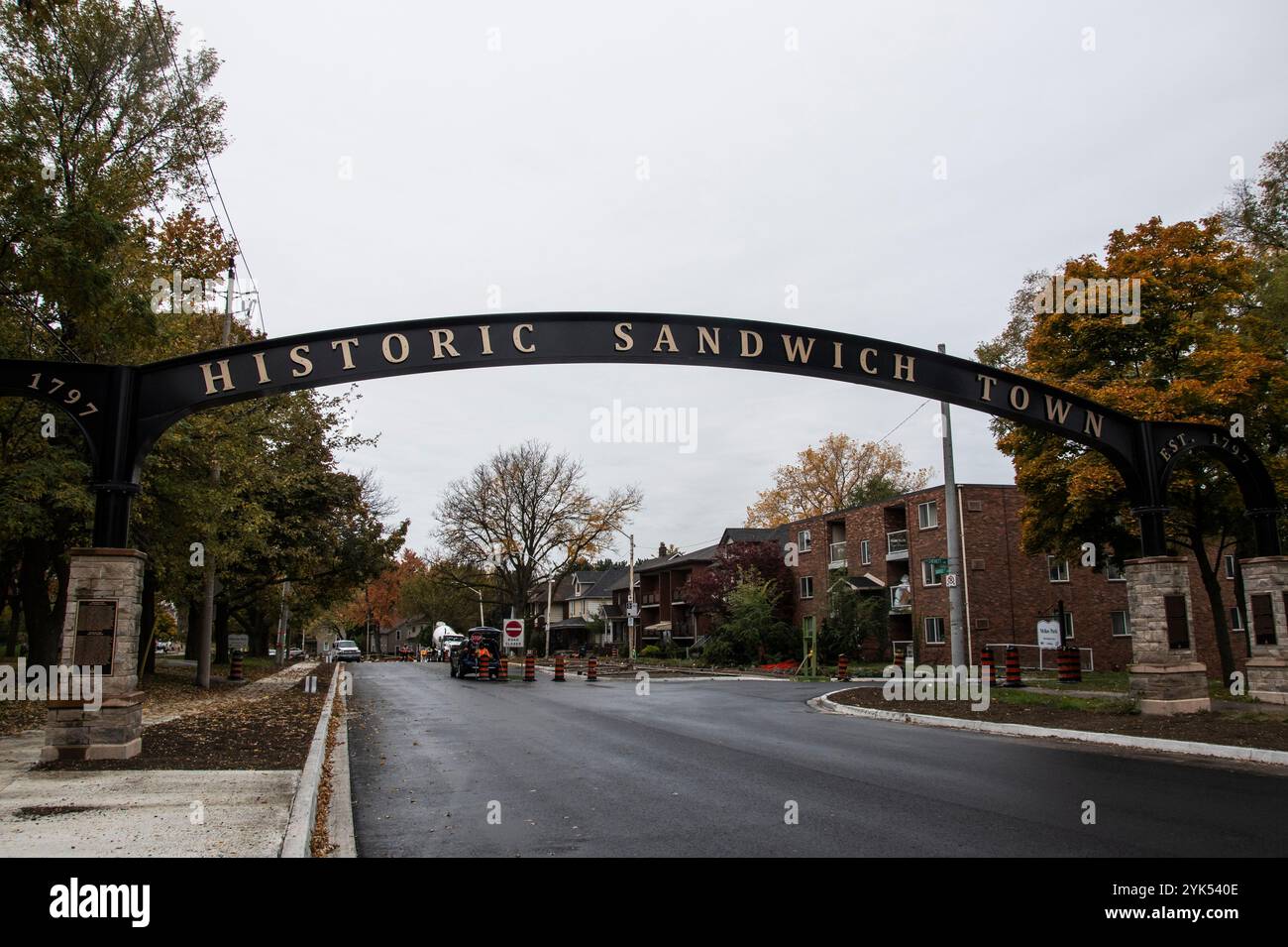 American historic towns historical hi-res stock photography and images ...