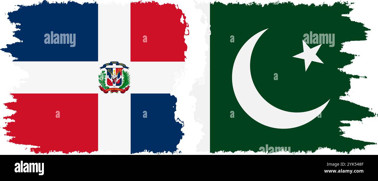 Pakistan dominican republic Stock Vector Images - Alamy