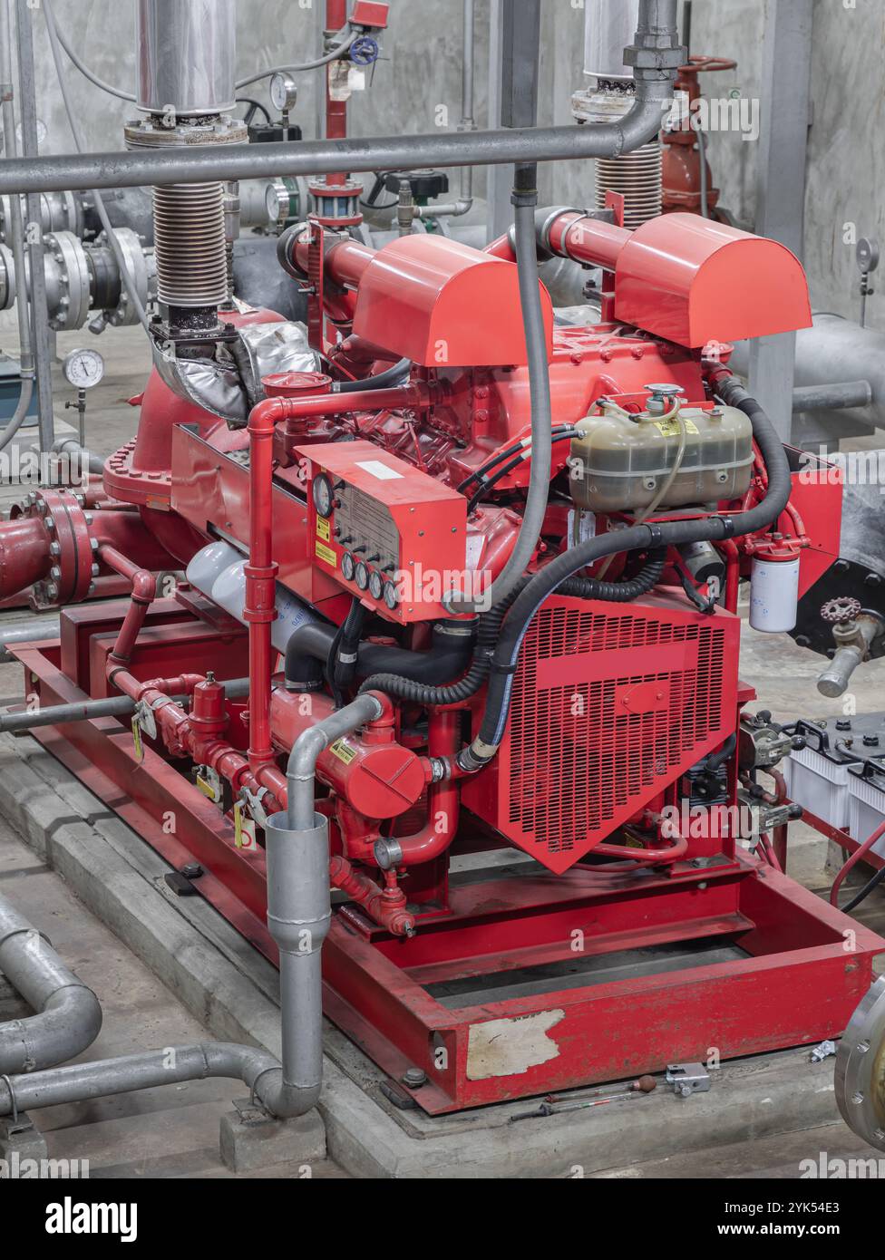 Bangkok,Thailand - 17 Nov, 2024 - Fire protection system of Condominium ...