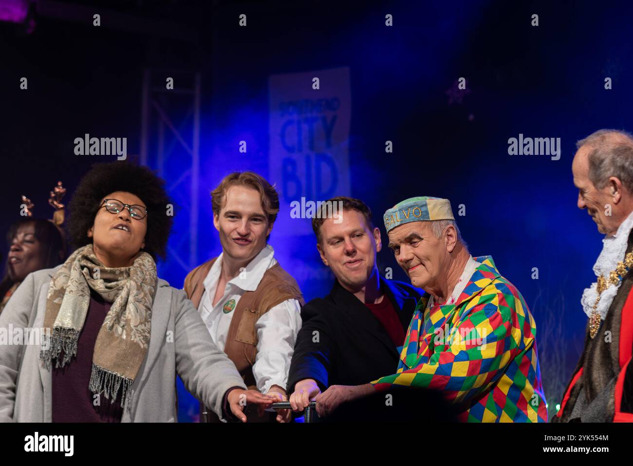 Celebrities switching on the Southend on Sea Christmas lights ...