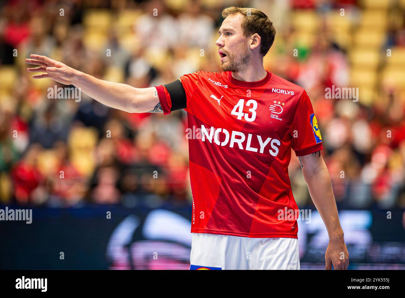 Herning, Denmark. 06th, November 2024. Simon Pytlick (43) of Denmark ...