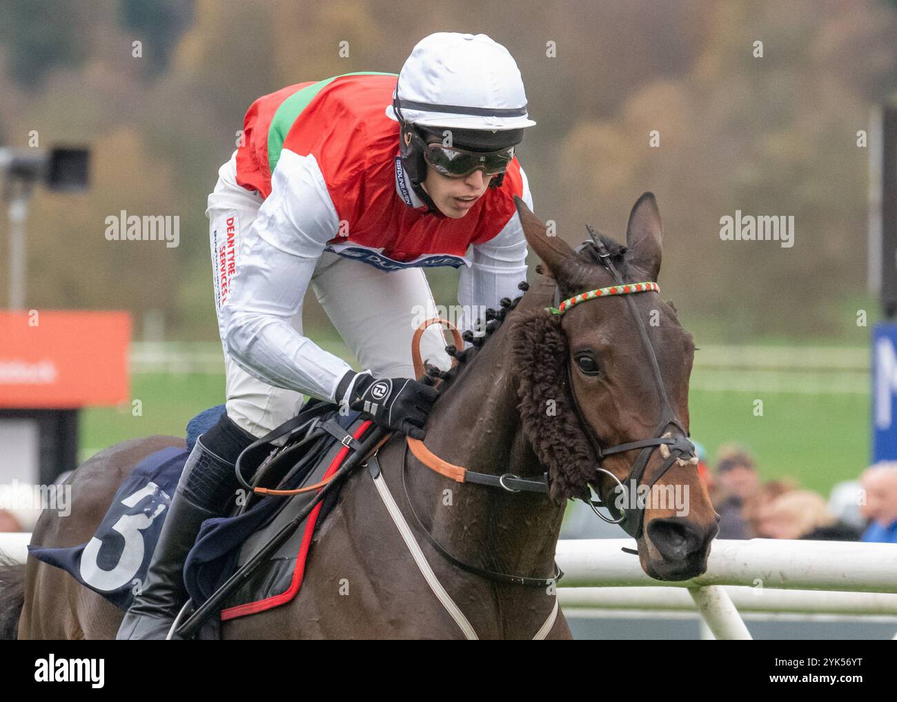 Tom Broughton - Jockey Stock Photo - Alamy