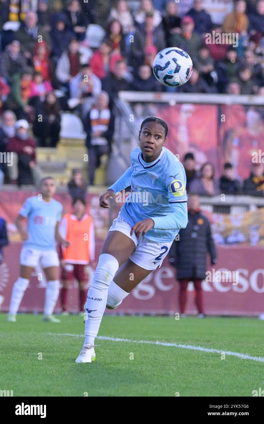 Lazio's Women Carina Baltrip-Reyes during the Italian Football ...