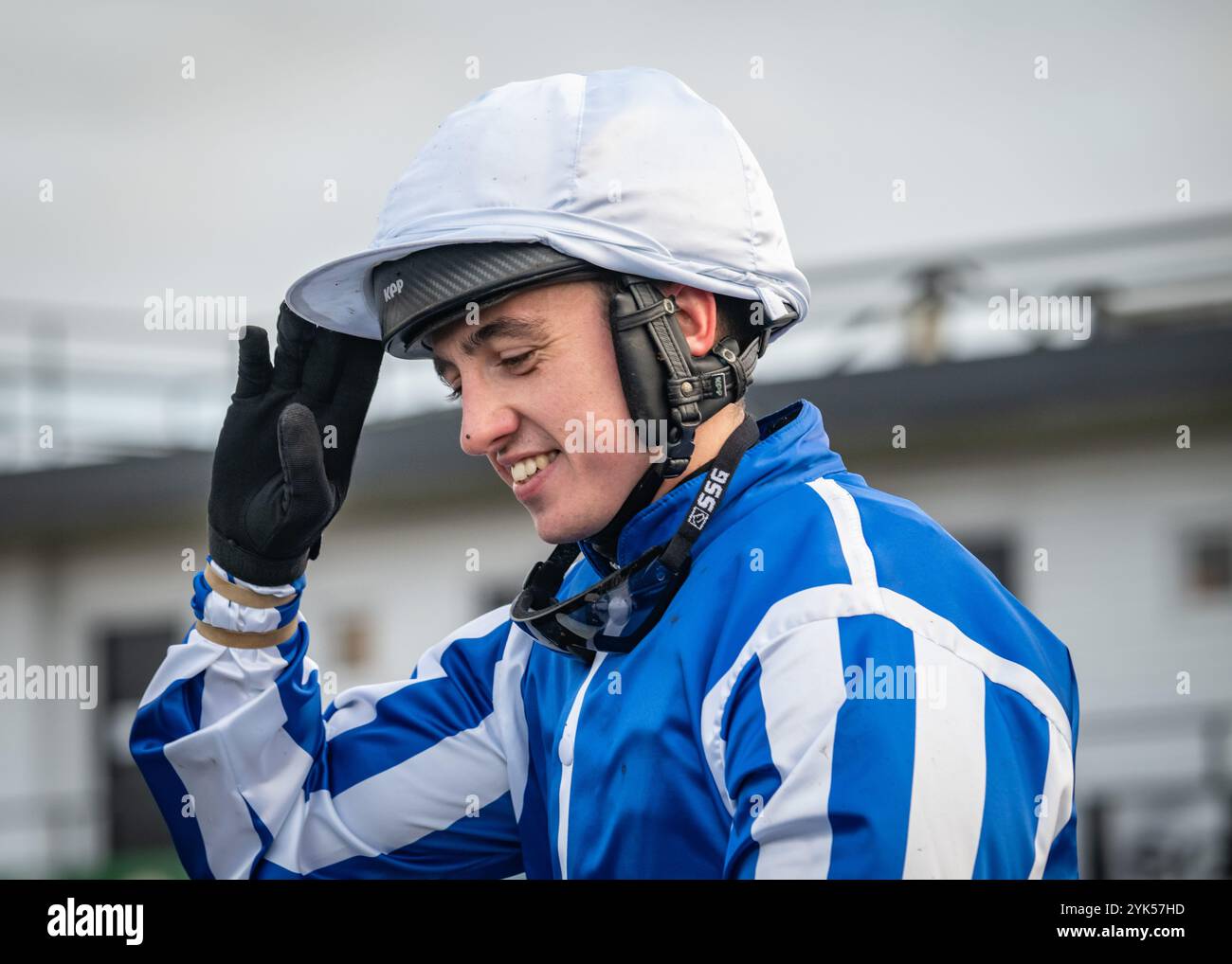 Charlie Hammond - National Hunt Jockey Stock Photo - Alamy