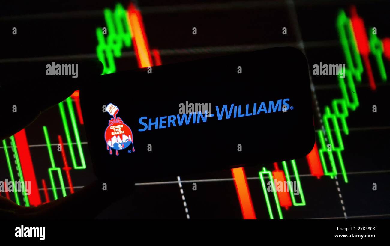 Sherwin williams logo hi-res stock photography and images - Alamy