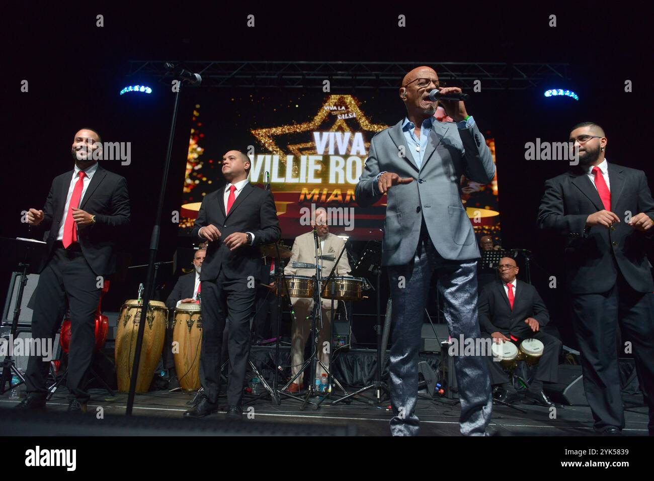 Miami, Florida, USA. 15th Nov, 2024. Musician Rico Walker performs live ...