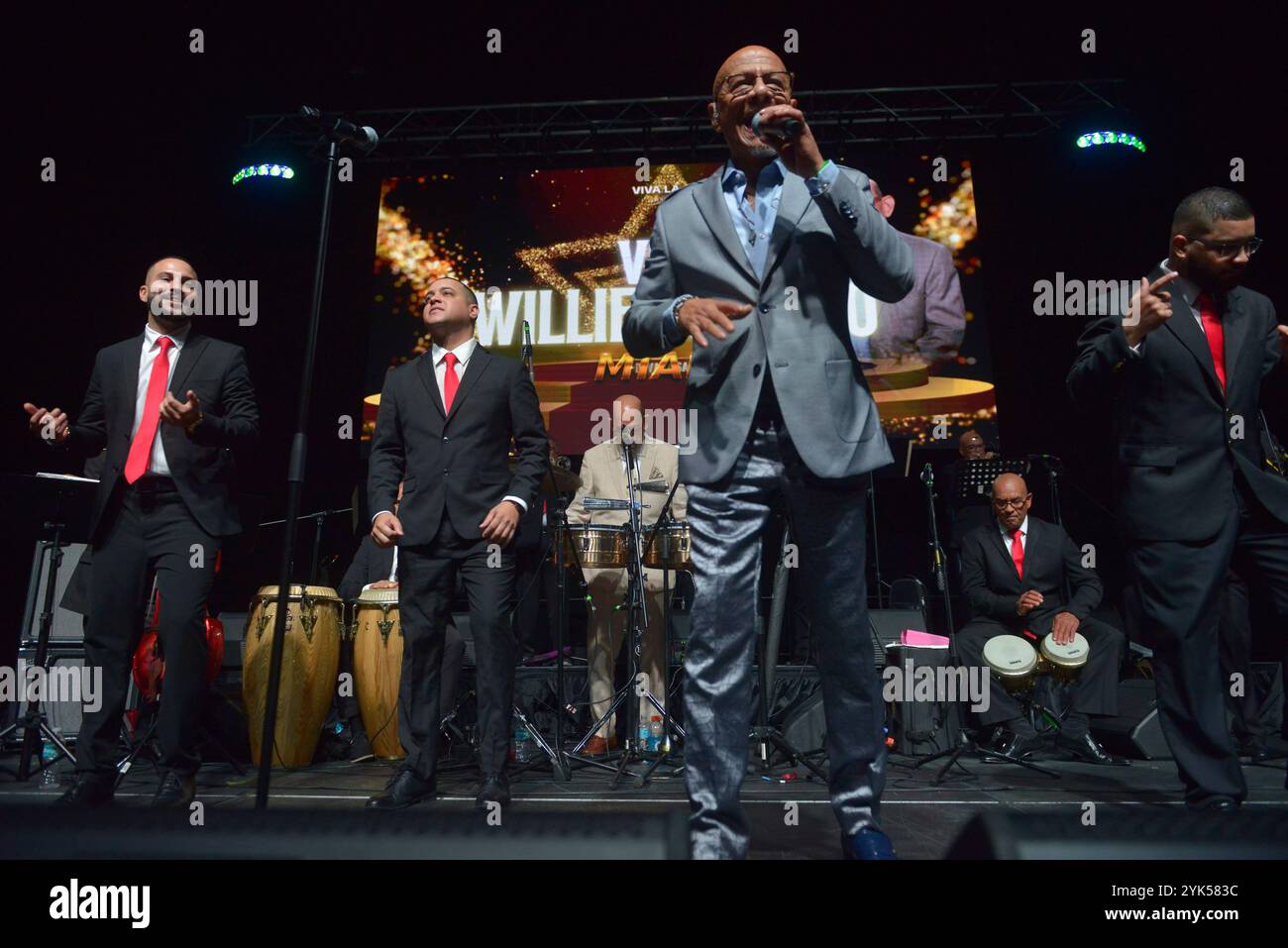 Miami, Florida, USA. 15th Nov, 2024. Musician Rico Walker performs live ...