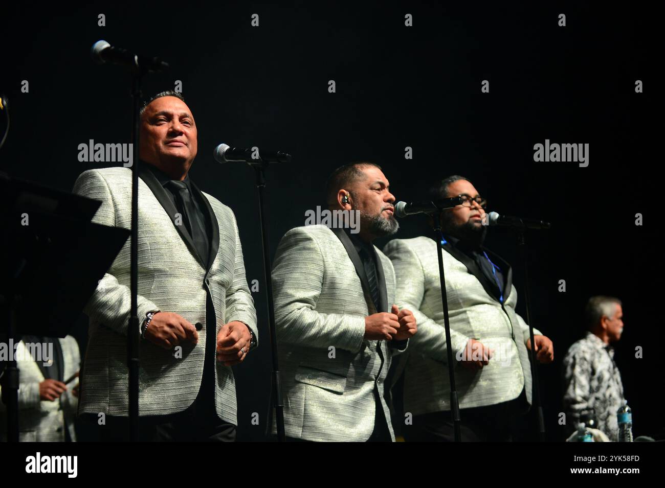 MIAMI, FLORIDA - NOVEMBER 15: Musician Bobby Valentin and his orchestra ...