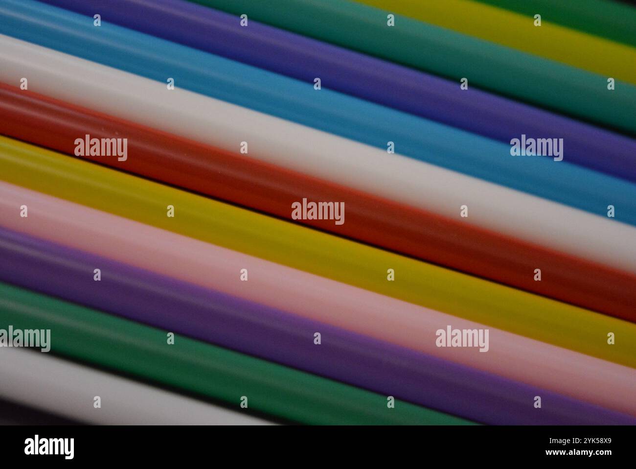 Unusual backgrounds, art work. Many red, white, blue, green, purple ...