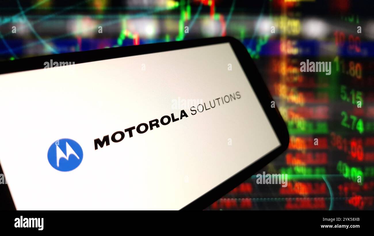 Motorola solutions logo hi-res stock photography and images - Alamy