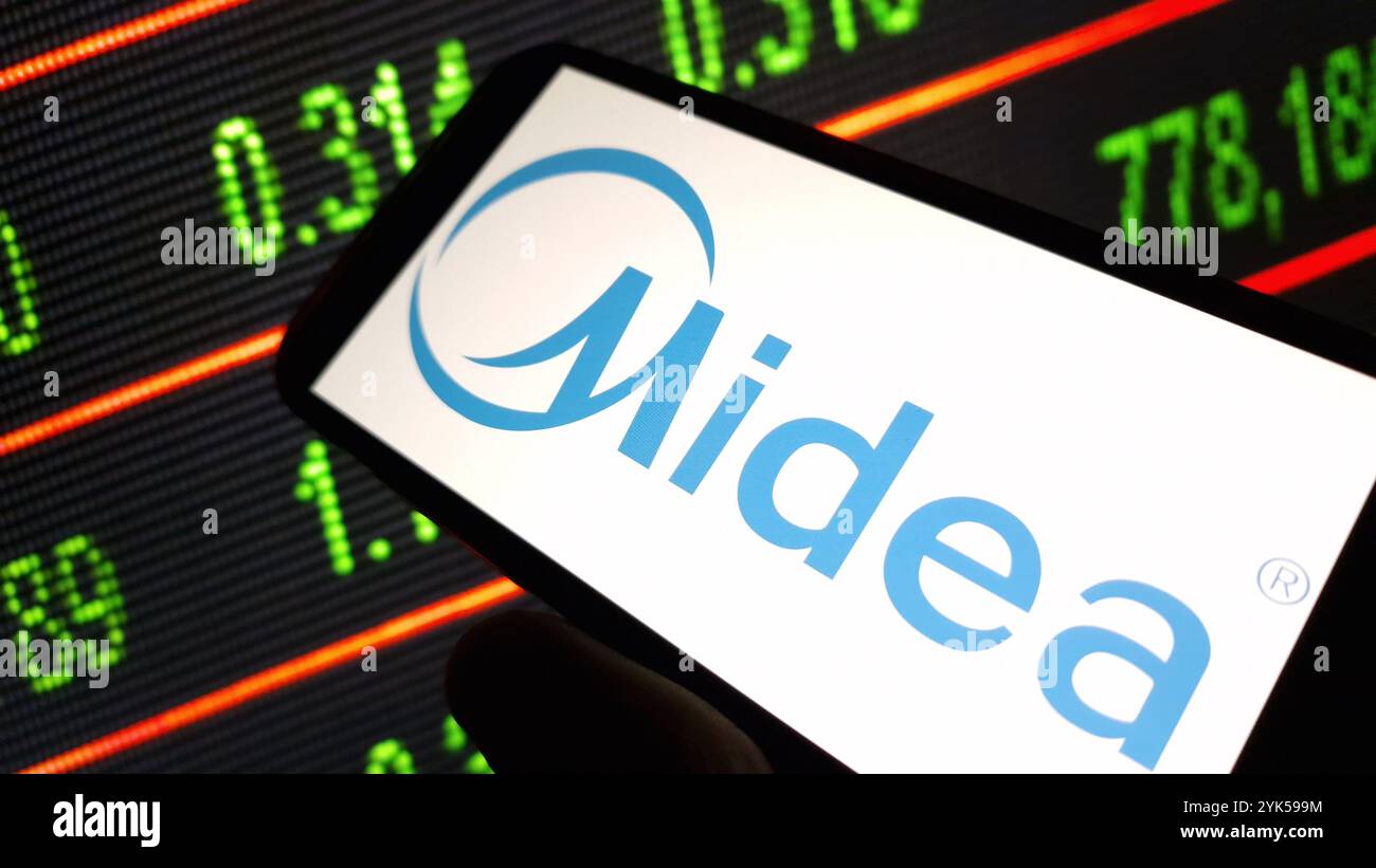 Midea logo hi-res stock photography and images - Alamy