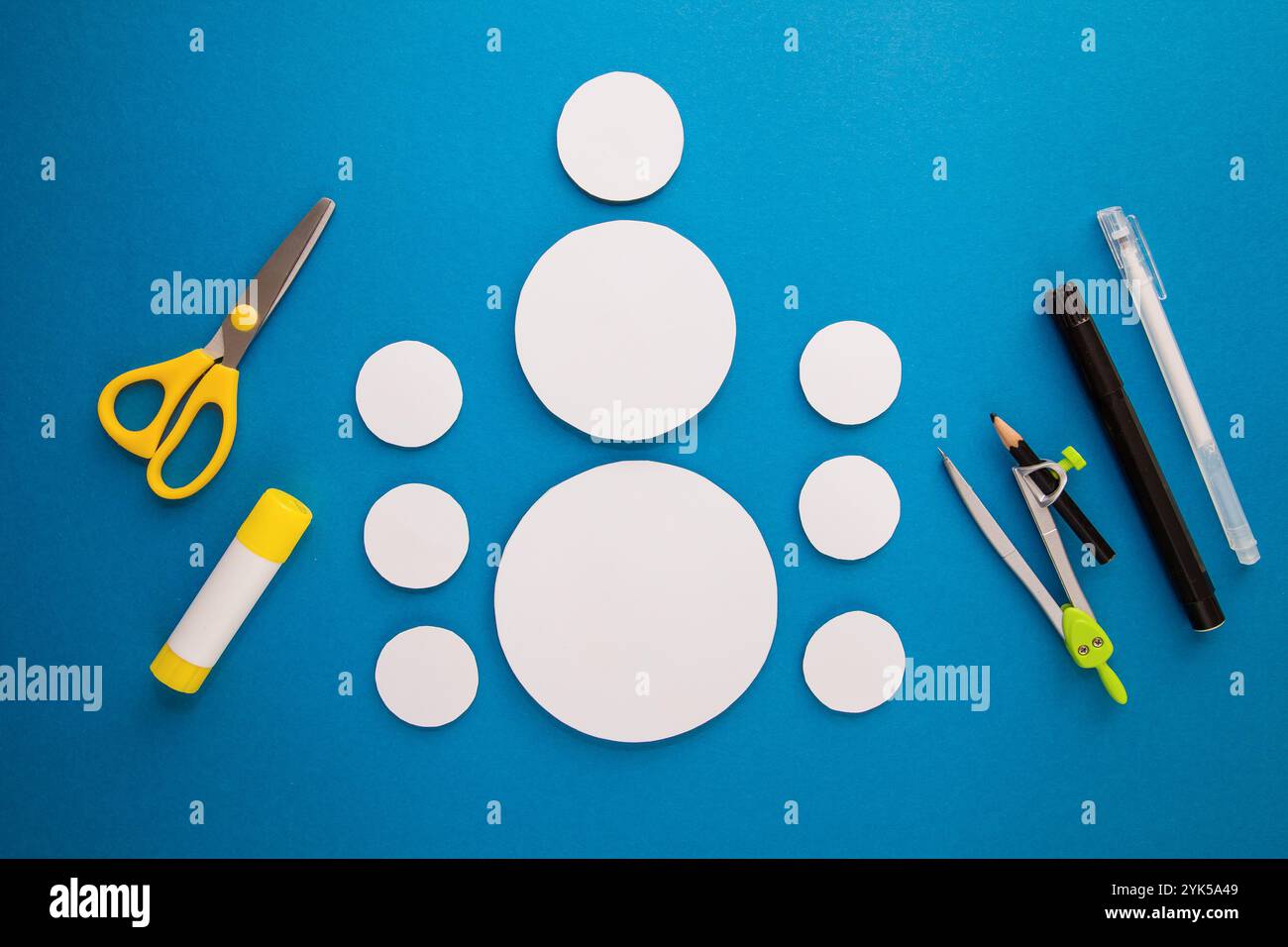 Crafts for children. Winter decoration from paper Polar Bear. Children ...