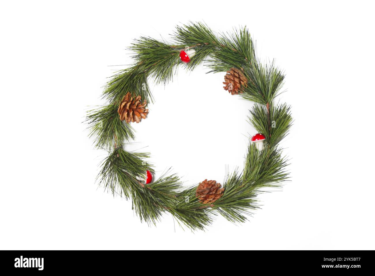 Frame christmas decor fir Cut Out Stock Images & Pictures - Alamy